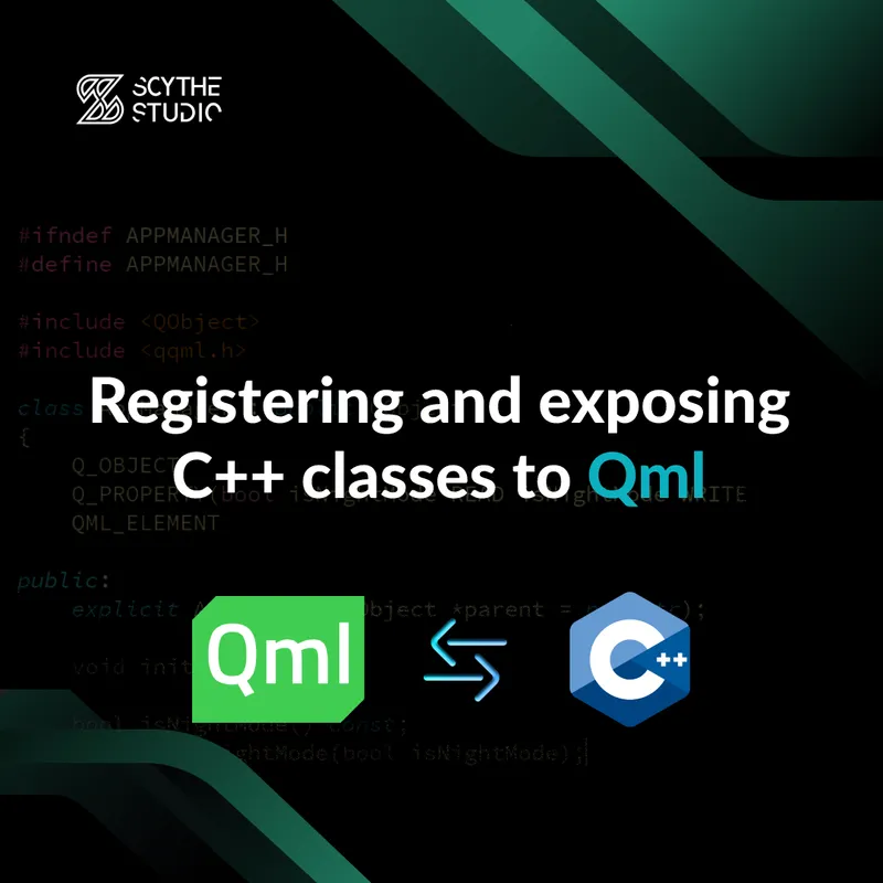 How to integrate C++ and QML? Expose object and register C++ class to QML - Somco Software